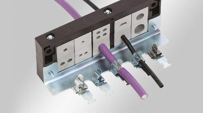 KEL-EMC | KEL-EMC-Z Cable Assembly with Shield Grounding and Intgrated Strain Relief